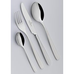 Besteck-Set "Luca", silber (silberfarben), 30 Stk., Edelstahl, PICARD & WIELP&Uuml;TZ SOLINGEN, Essbesteck-Sets, hochglanzpoliert