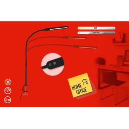Briloner Leuchten LED Klemmleuchte "SERVO", schwarz (ohne farbbezeichnung), Leuchten