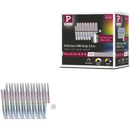 Paulmann LED-Streifen "MaxLED 500 LED Strip RGBW 2,5m 15W 530lm/m 896 LEDs/m RGBW", silber (silberfarben), Dioden 2.240 Stk., Gesamtl&auml;nge 2,5m, Lichterketten, Farbwechsler, Farbsteuerung, LED-Streifen