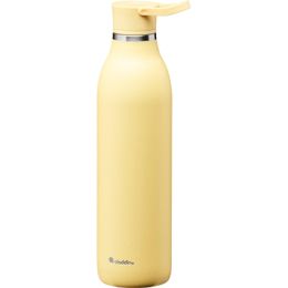 Trinkflasche Aladdin "City Loop", gelb, 600ml, Edelstahl, Trinkflaschen, Trinkflasche, Edelstahl, 600 ml