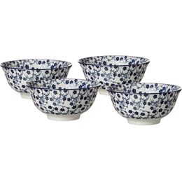 Ritzenhoff & Breker M&uuml;slischale RITZENHOFF & BREKER "ROYAL SAKURA", wei&szlig; (wei&szlig;, blau), H:7,5cm &Oslash;:15,5cm, Keramik, Sch&uuml;sseln, M&uuml;slischale, mikrowellengeeignet