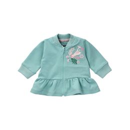 Nini Zip-Up Hoodie 'Dschungel' girl Blue size 68