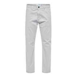 Selected Chino Pants 'SLHMiles Flex' male Grey size 36