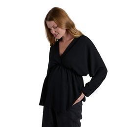 LYN MAMA Umstand Bluse Damen Größe XL schwarz