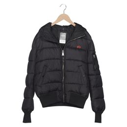 Alpha Industries Jacke Herren Größe M Second Hand schwarz