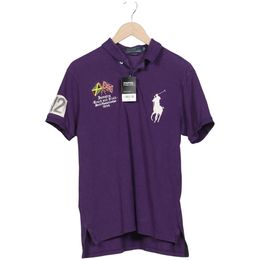 Polo Ralph Lauren Poloshirt Herren Gr&ouml;&szlig;e L Second Hand lila