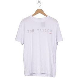 Tom Tailor T-Shirt Herren Gr&ouml;&szlig;e L Second Hand wei&szlig;