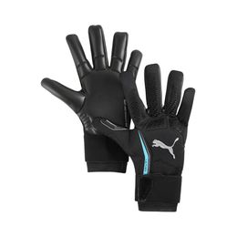 Puma Sporthandschuhe 'Ultra Ultimate' Herren Gr&ouml;&szlig;e M/L t&uuml;rkis / schwarz / silber