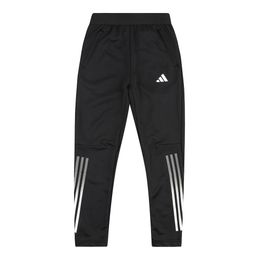 adidas Sportswear Sporthose Jungen Gr&ouml;&szlig;e 164 schwarz / wei&szlig;