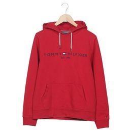 Tommy Hilfiger Kapuzenpullover Herren Gr&ouml;&szlig;e S Second Hand rot