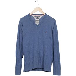 Tommy Hilfiger Pullover Herren Gr&ouml;&szlig;e XL Second Hand blau