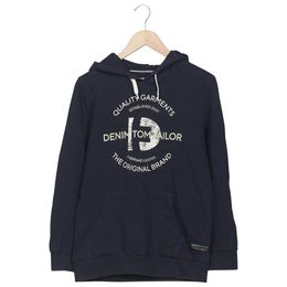Tom Tailor Denim Kapuzenpullover Herren Gr&ouml;&szlig;e L Second Hand marine