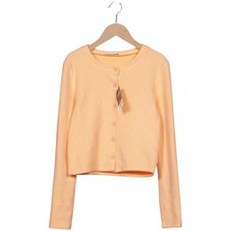 Zara Strickjacke Damen Gr&ouml;&szlig;e M Second Hand orange