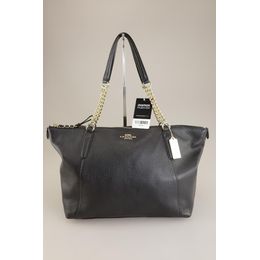 Coach Handtasche gross Leder Damen Gr&ouml;&szlig;e One Size Second Hand schwarz