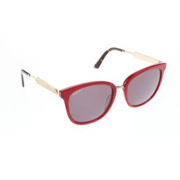 Gucci Sonnenbrille Damen Gr&ouml;&szlig;e One Size Second Hand rot