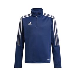 adidas Performance Sportsweatshirt 'Tiro 21 ' Jungen Gr&ouml;&szlig;e 140 dunkelblau / wei&szlig;