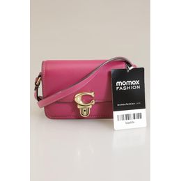 Coach Handtasche klein Leder Damen Gr&ouml;&szlig;e One Size Second Hand pink