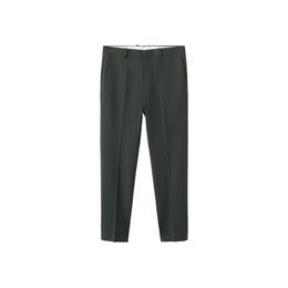 Mango Man Pleated Pants 'Paris' male Green size 38
