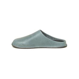 Gottstein Slippers 'Leather Loafer' female Blue size 42