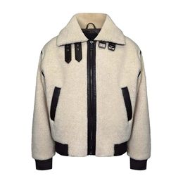 SikSilk Winterjacke 'Sherpa' Herren Gr&ouml;&szlig;e S beige