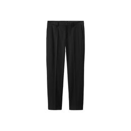 Mango Man Pleated Pants 'Stanford' male Black size 46