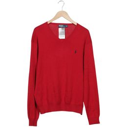 Polo Ralph Lauren Pullover Herren Gr&ouml;&szlig;e XL Second Hand rot