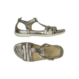 Ecco Sandalen Damen Gr&ouml;&szlig;e 37 Second Hand silber