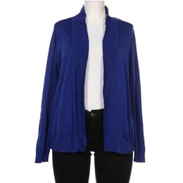 Peter Hahn Strickjacke Damen Gr&ouml;&szlig;e XXXL Second Hand blau
