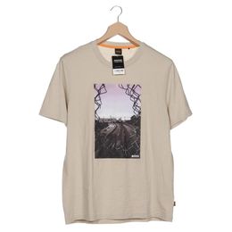 BOSS Orange T-Shirt Herren Gr&ouml;&szlig;e XXL Second Hand beige
