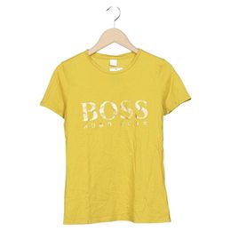 BOSS Black T-Shirt Damen Gr&ouml;&szlig;e S Second Hand gelb
