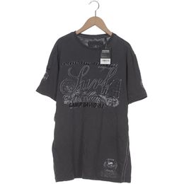 CAMP DAVID T-Shirt Herren Gr&ouml;&szlig;e XL Second Hand grau