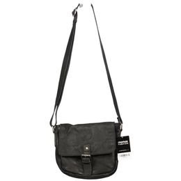 Deerberg Handtasche klein Leder Damen Gr&ouml;&szlig;e One Size Second Hand schwarz