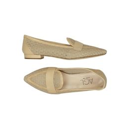 AGL ATTILIO GIUSTI LEOMBRUNI Ballerina Damen Gr&ouml;&szlig;e 39 Second Hand beige