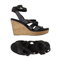 Timberland Sandalen Damen Gr&ouml;&szlig;e 37 Second Hand schwarz
