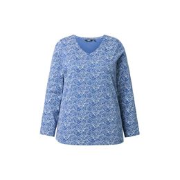 Ulla Popken Shirt female Blue size 58-60