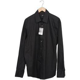 BOSS Black Hemd Herren Gr&ouml;&szlig;e XXL Second Hand schwarz