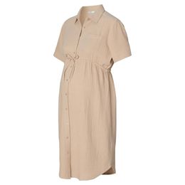Noppies Umstand Kleid Damen Gr&ouml;&szlig;e 42 beige Winterkleid