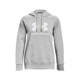 Under Armour Sportsweatshirt 'Rival' Damen Größe M graumeliert / weiß