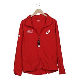asics Jacke Herren Gr&ouml;&szlig;e S Second Hand rot