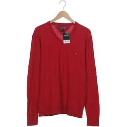 Tommy Hilfiger Pullover Herren Gr&ouml;&szlig;e XXL Second Hand rot