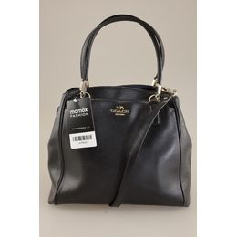 Coach Handtasche klein Leder Damen Gr&ouml;&szlig;e One Size Second Hand schwarz