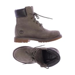 Timberland Stiefelette Damen Gr&ouml;&szlig;e 35 Second Hand gr&uuml;n