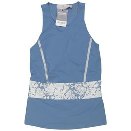adidas by Stella McCartney Top Damen Gr&ouml;&szlig;e S Second Hand hellblau