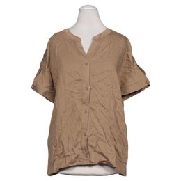 Cartoon Bluse Damen Gr&ouml;&szlig;e XS Second Hand beige