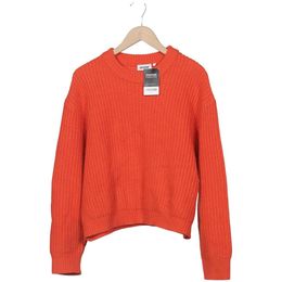 WEEKDAY Pullover Damen Gr&ouml;&szlig;e S Second Hand orange