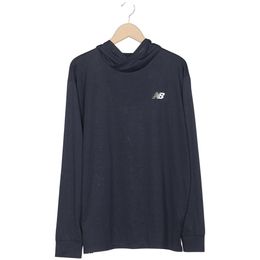 New Balance Kapuzenpullover Herren Gr&ouml;&szlig;e L Second Hand marine