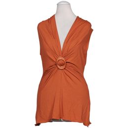 comma, COMMA Bluse Damen Gr&ouml;&szlig;e S Second Hand orange