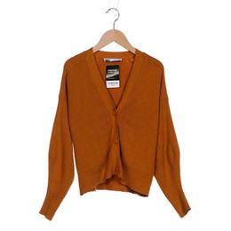 Zara Strickjacke Damen Gr&ouml;&szlig;e S Second Hand orange