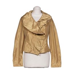 Madeleine Mode MADELEINE Blazer Damen Gr&ouml;&szlig;e S Second Hand gold