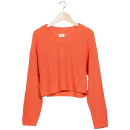 EMILY VAN DEN BERGH Pullover Damen Gr&ouml;&szlig;e L Second Hand orange